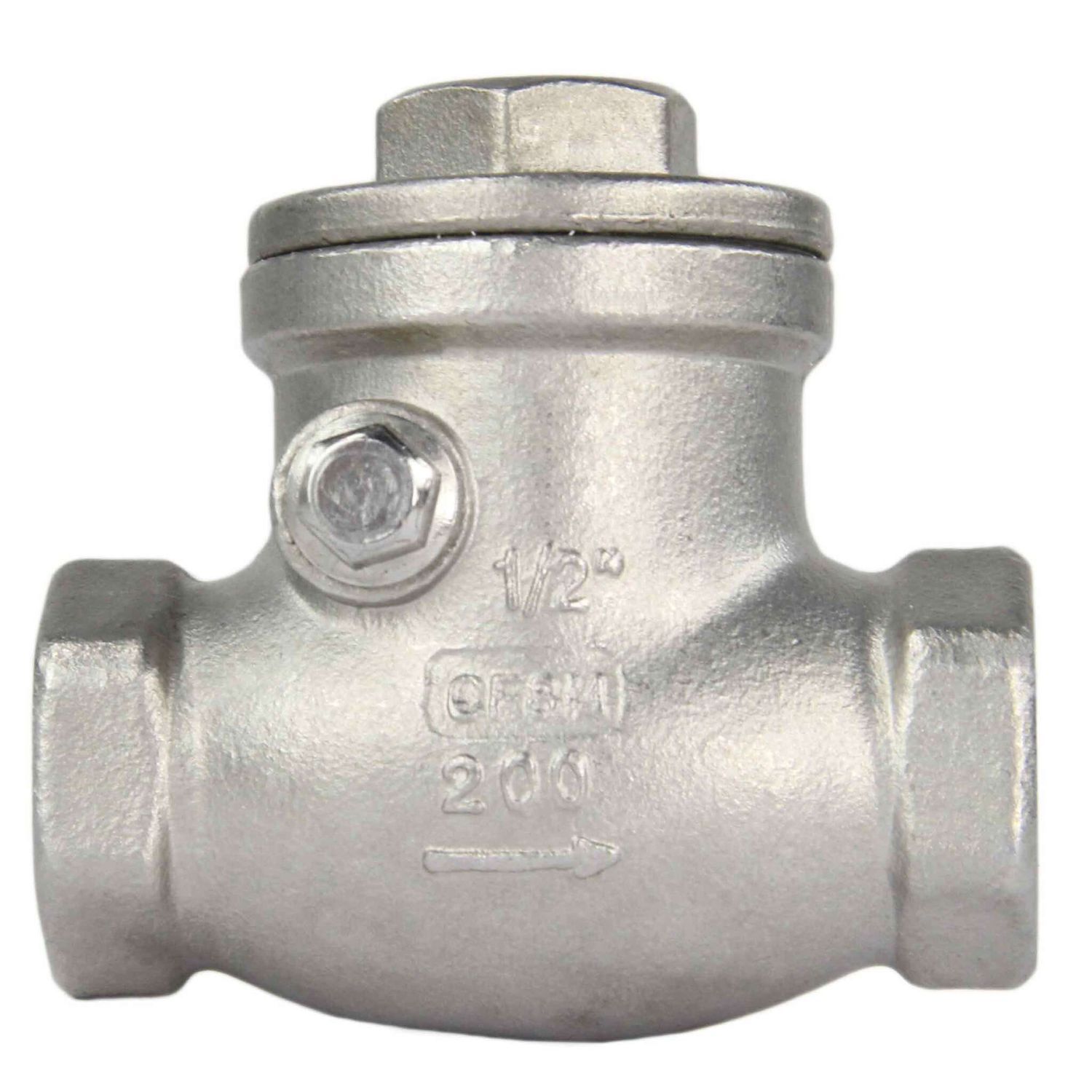 Swing check valve - D100-00493 - SIMPLE VALVE, S.L. - for water / for ...