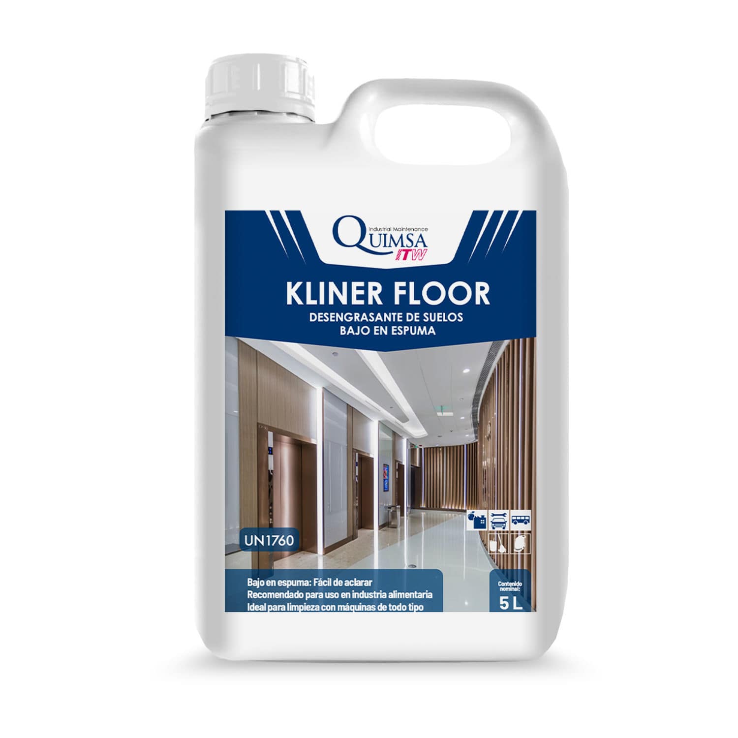 Foaming degreaser - KLINER FLOOR - Quimsa ITW - for metal parts / cleaner