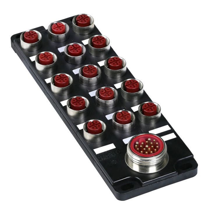 Proximity sensor junction box - SK30xPD - PONY SRL - with electrical socket