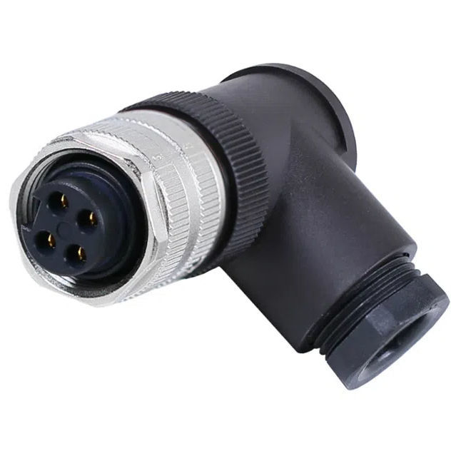 Electrical power supply connector - HDKF - PONY SRL - round / 6-pole ...