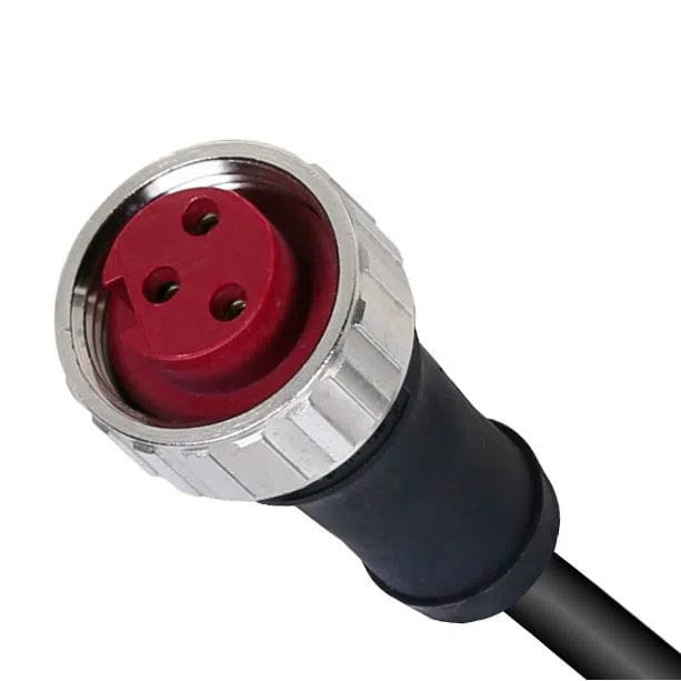 Electrical power supply connector - HDLF - PONY SRL - round / power / 6 ...