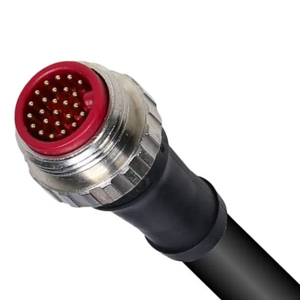 Electrical power supply connector - HDLM - PONY SRL - round / medium ...