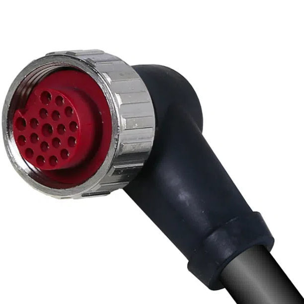 Electrical power supply connector - HDMF - PONY SRL - round / medium ...