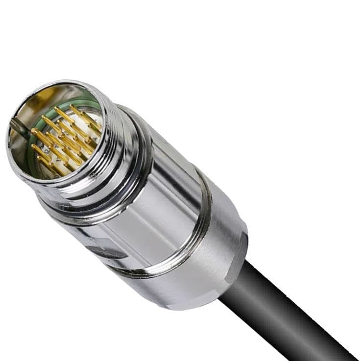 Data connector - HEJM - PONY SRL - round / M23 / multipole