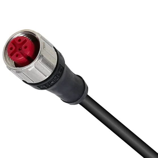 Electrical power supply connector - RDLF - PONY SRL - round / M12 ...