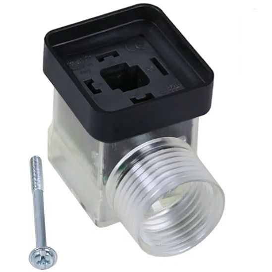 Electrical power supply connector - VC NPTF - PONY SRL - square / screw / polyamide