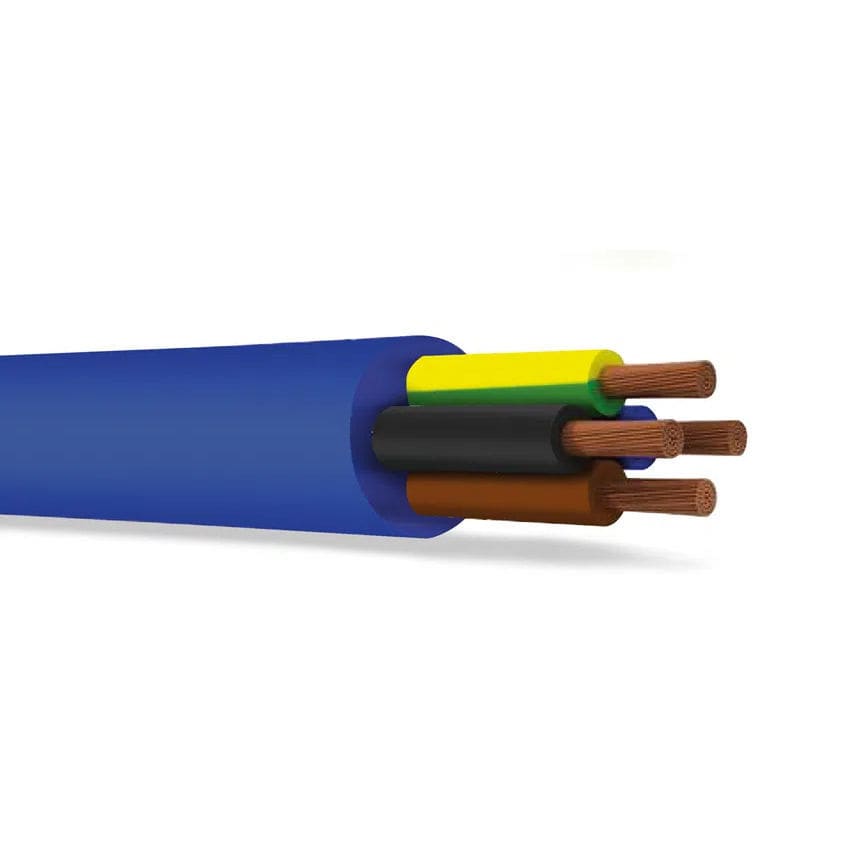 Power cable - H05VV-F - PONY SRL - heat-resistant / copper / 4 wires