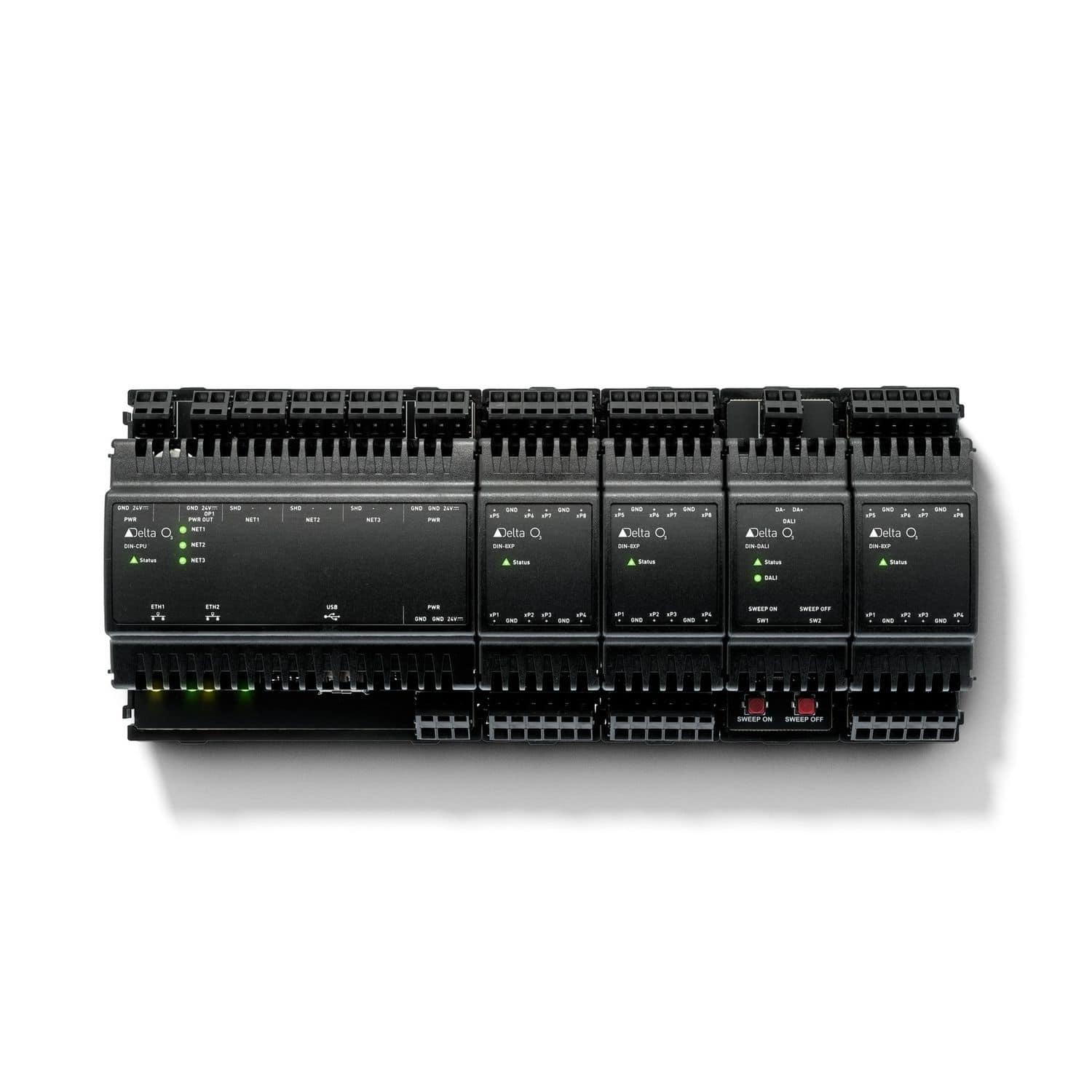 DIN rail programmable automation controller - Red5 - Delta Controls ...