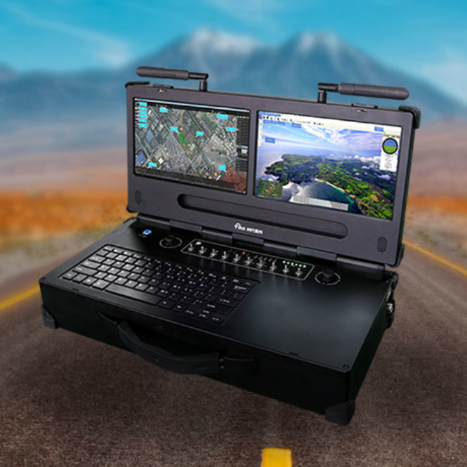 UAV ground control station - TIM-UT200 - TIM - with touchscreen