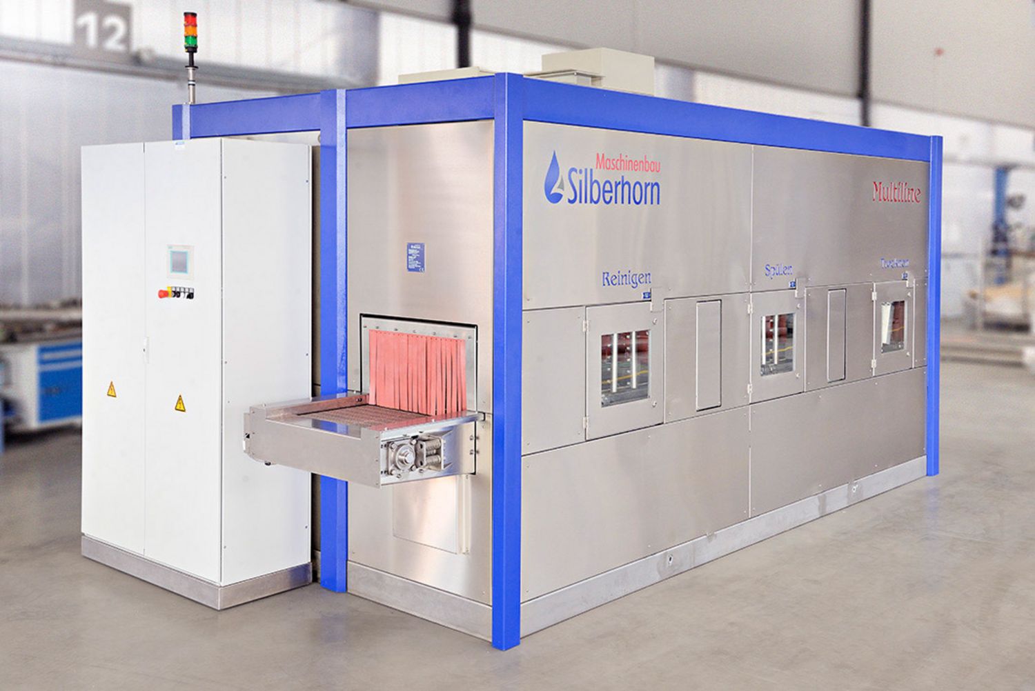 Continuous cleaning system - Multiline - Silberhorn GmbH - water jet ...