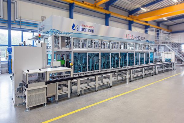 Dry cleaning machine - UltraFine-DiP - Silberhorn GmbH - immersion ...