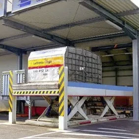 Heavy load lift table - Wasser Schnitt, S.L. - scissor / manual ...