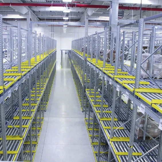 Gravity shelving - Wasser Schnitt, S.L. - storage warehouse / transport ...