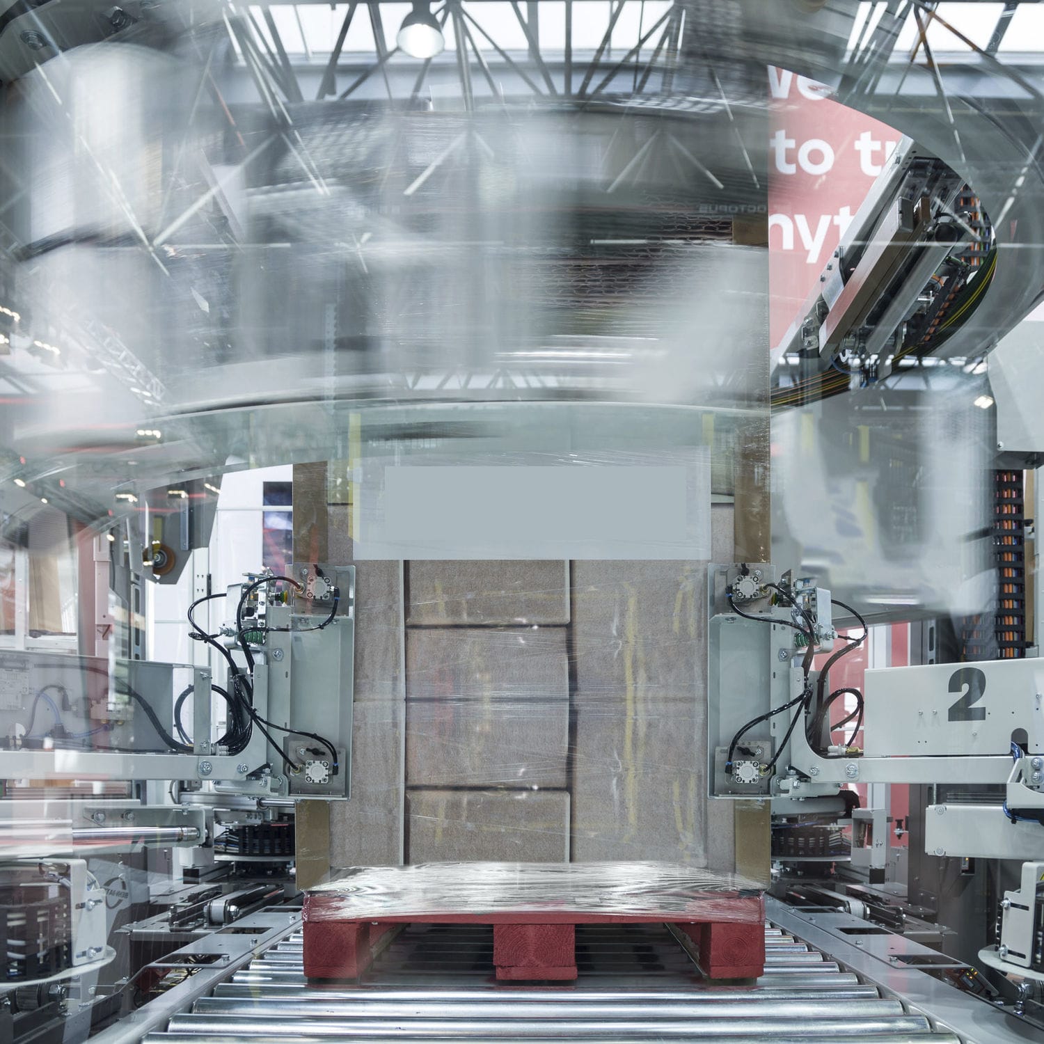 Rotary ring stretch wrapper - Wasser Schnitt, S.L. - automatic / with ...