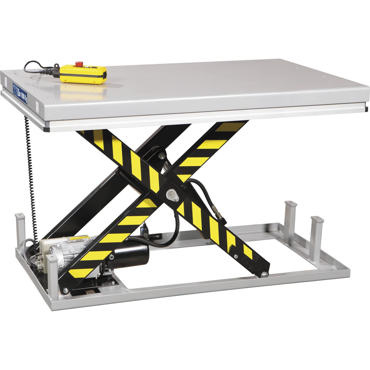 Scissor lift table - HW - Wasser Schnitt, S.L. - electro-hydarulic ...