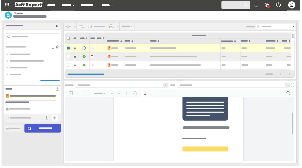 Document management software - ECM - SoftExpert - control / EDM / network