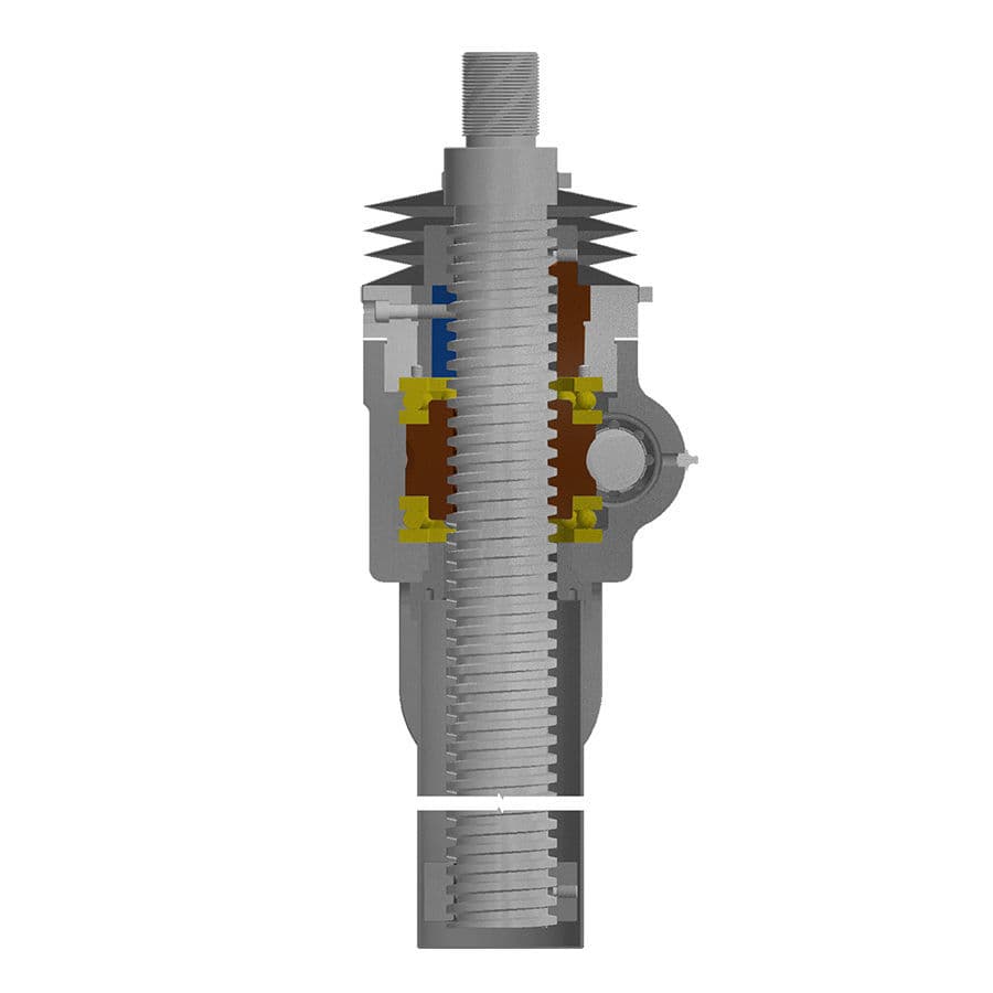 Anti-rotation screw jack - Weingrill S.r.l. - trapezoidal screw