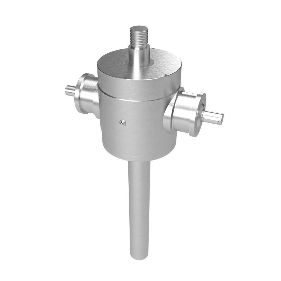 Bevel gear screw jack - Weingrill S.r.l. - translating screw / metal ...