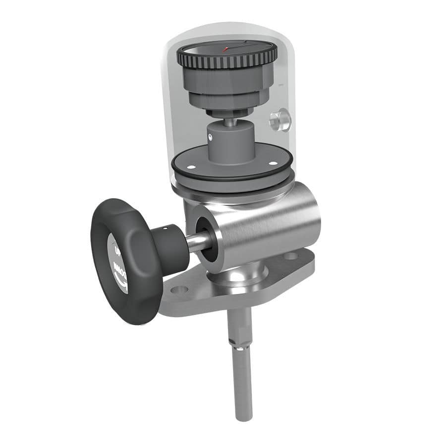 Rotating screw micro gear screw jack - W-MSJ - Weingrill S.r.l. - worm ...