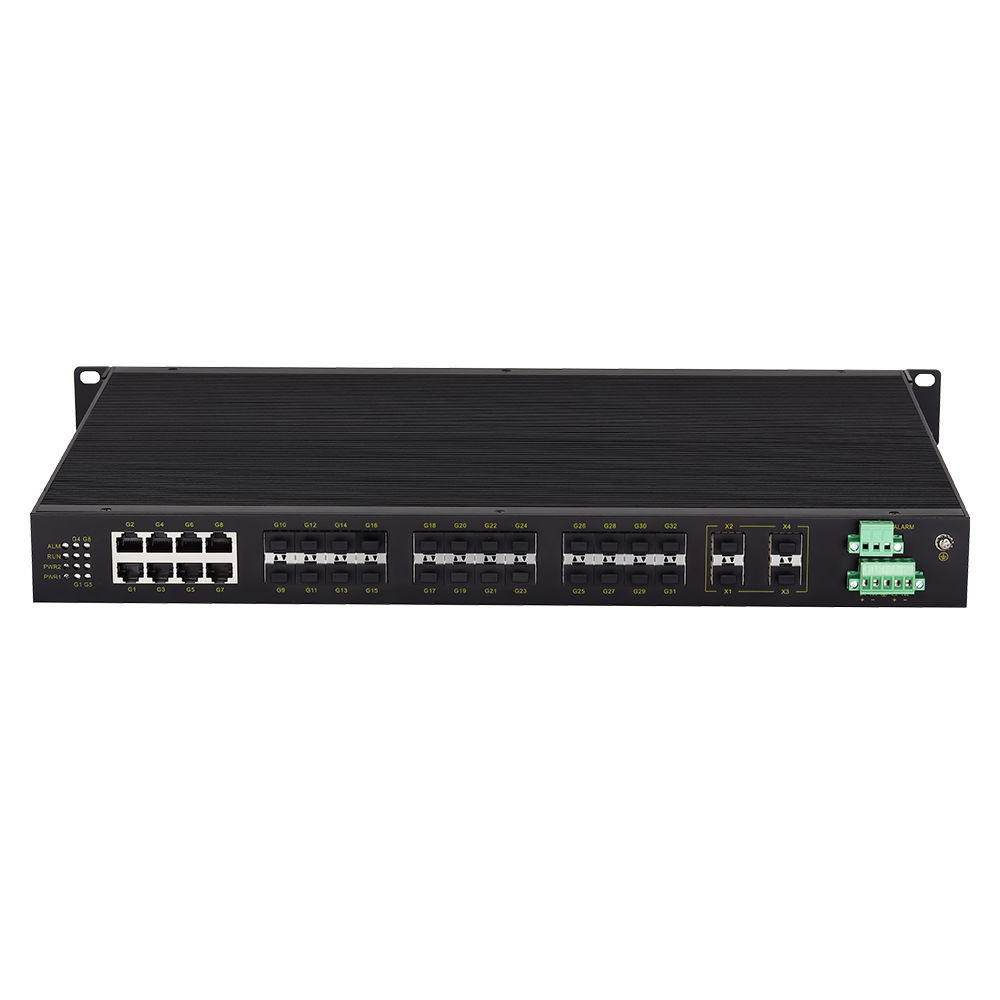 Managed ethernet switch - MISCOM8036GX-4XGF-24GF-8GT - Maisvch - 36 ports / layer 3 / standard