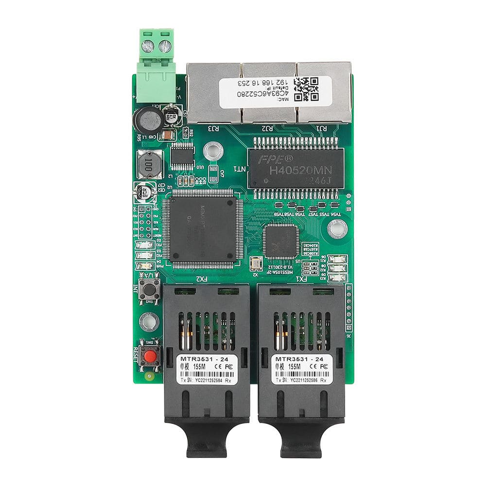 Managed ethernet switch - MES5105A-2F - Maisvch - 5 ports / layer 2 ...