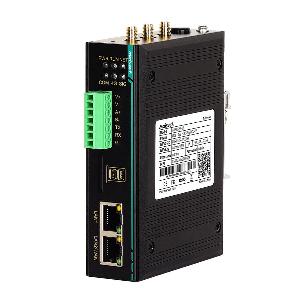 Cellular communication router - MIR652R-W - Maisvch - 4G / WiFi / IP