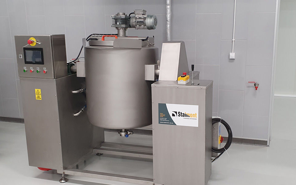 Steam boiling pan - ZPM-0.3 - Stalmont R. Duda i Wspólnicy Spółka Jawna ...