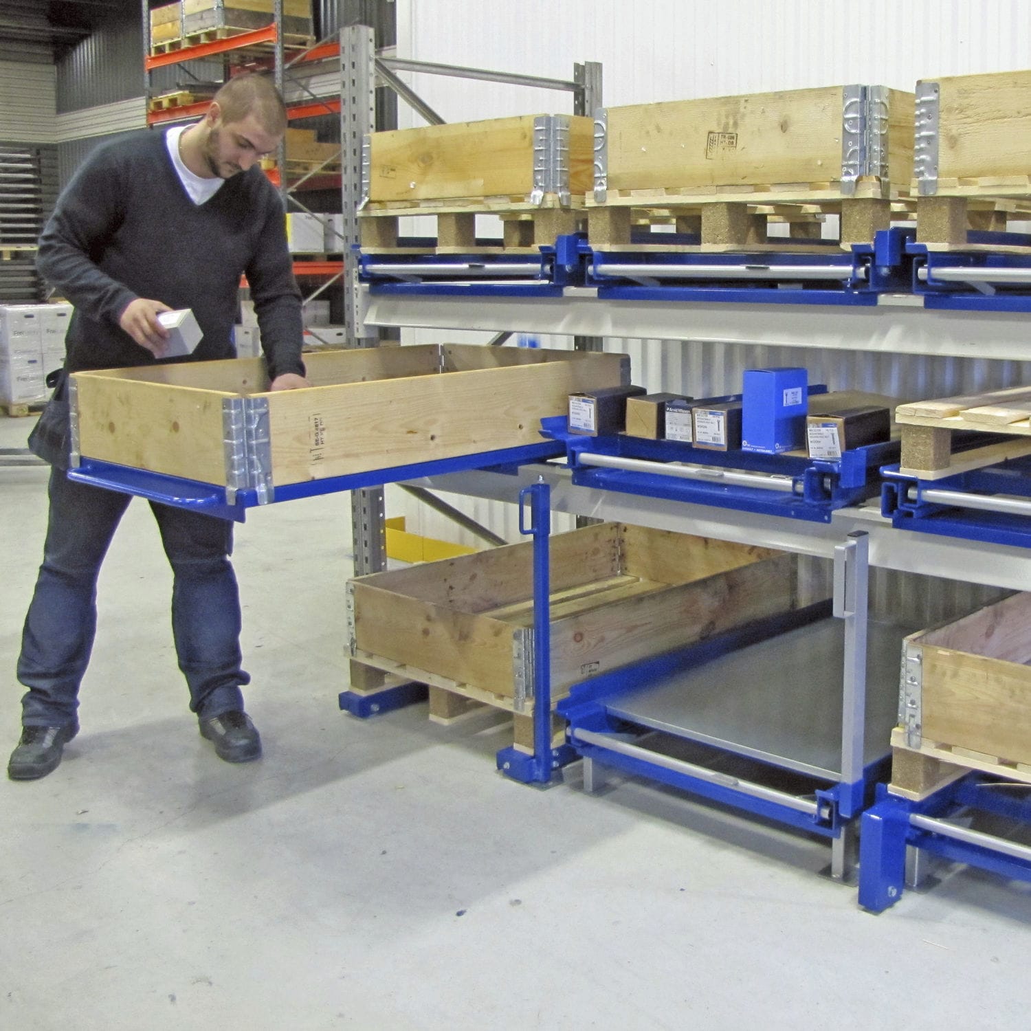 Pull-out drawer - EPO-U6100 - ergopal GmbH - sliding / for pallet