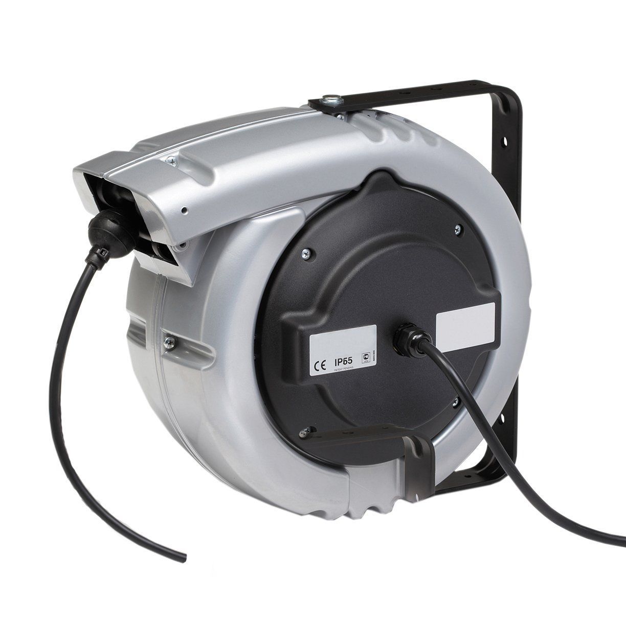 Cable reel - Soltec srl - self-retracting / construction / fixed