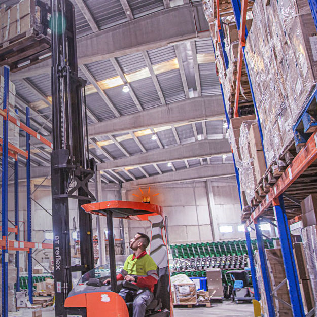 Anti-collision safety system - PRL - Carttec - for forklift trucks ...