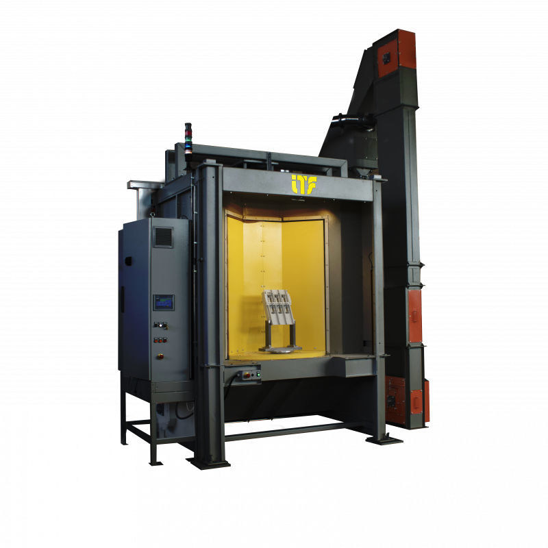 Satellite shot blasting machine - PTR-PSR - ITF - for metal ...