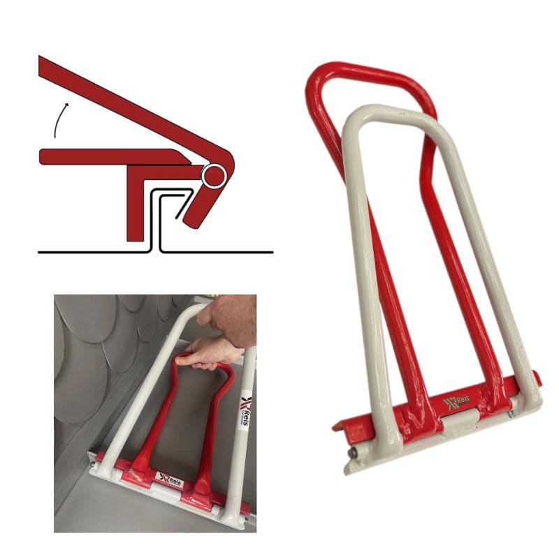 90° hand seamer - SS - Reis Standing Seam Technologies - single-lock