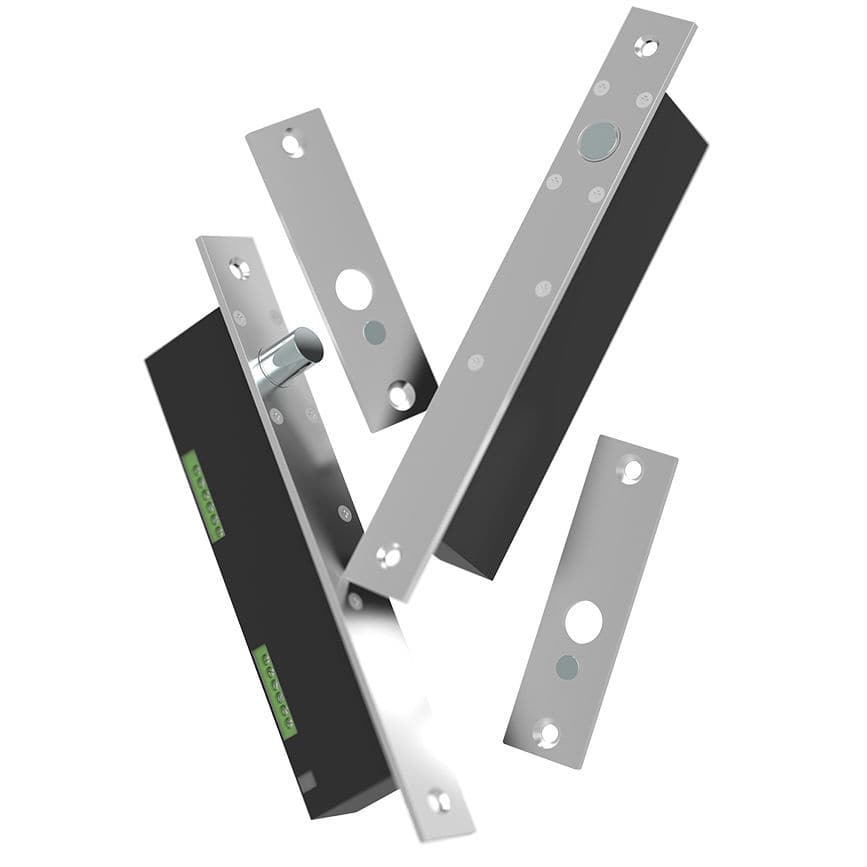 Electromechanical lock - BO series - Openers and closers - for door / flush