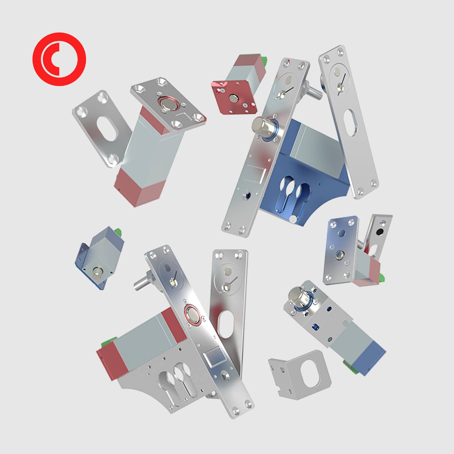 Electromechanical lock - TC series - OPENERS & CLOSERS - for door / steel