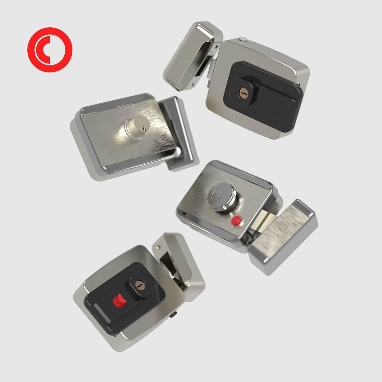 Electromechanical lock - CE series - OPENERS & CLOSERS - key / for door ...