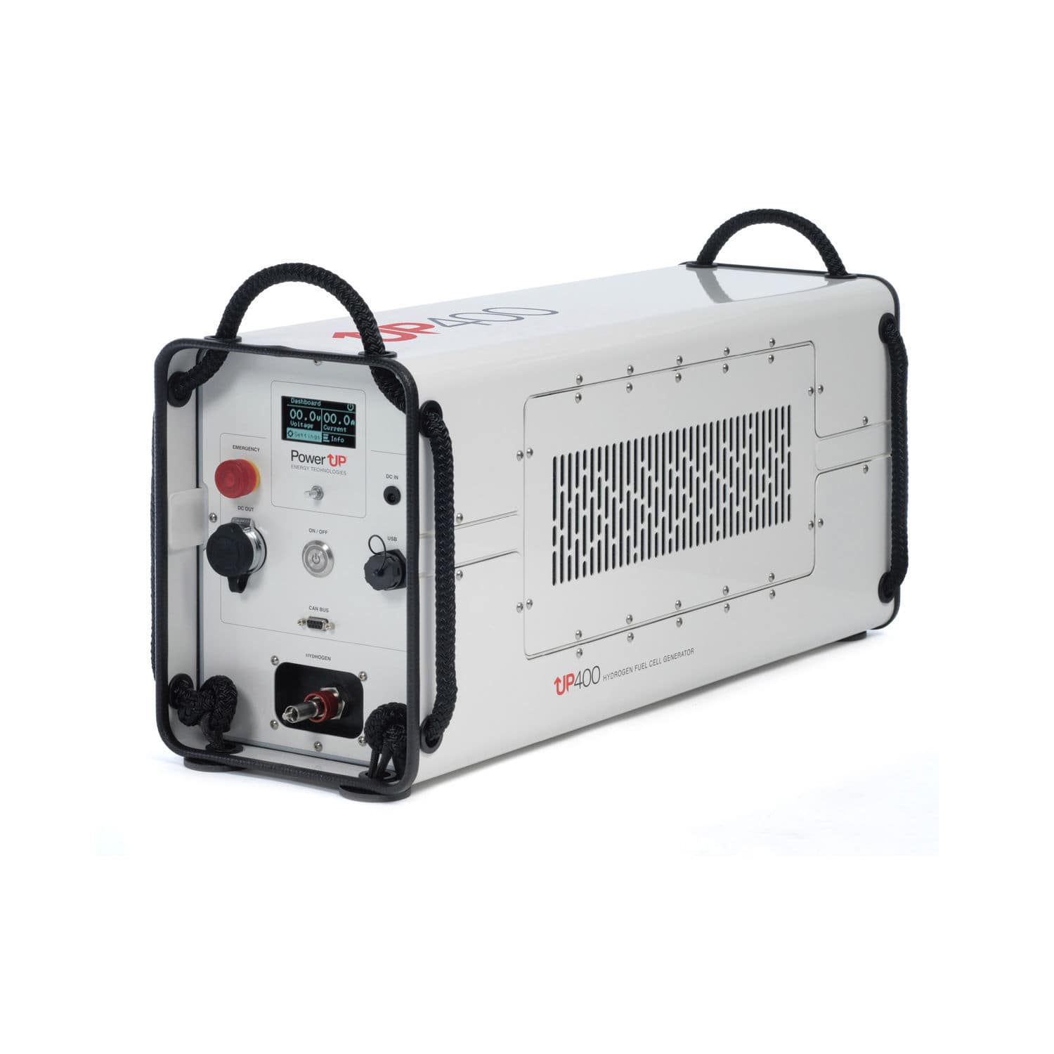 Hydrogen fuel cell power generator - UP400 - Power Up - three-phase ...