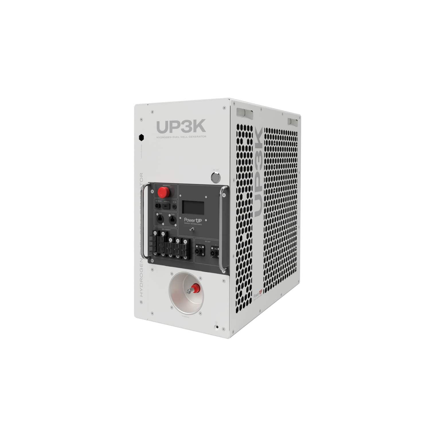 Hydrogen fuel cell power generator - UP3K - Power Up - three-phase ...