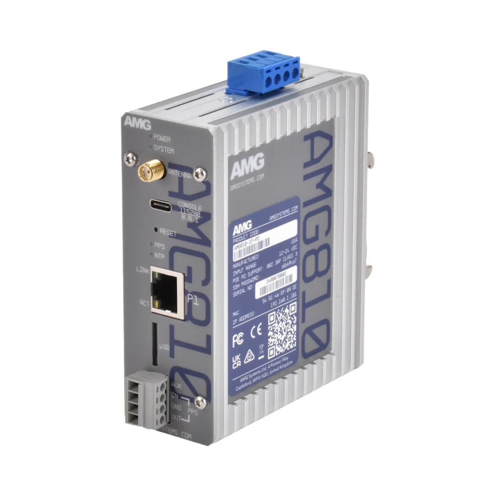 NTP time server - AMG810-1F-PD - AMG Systems - GPS / GNSS / BeiDou