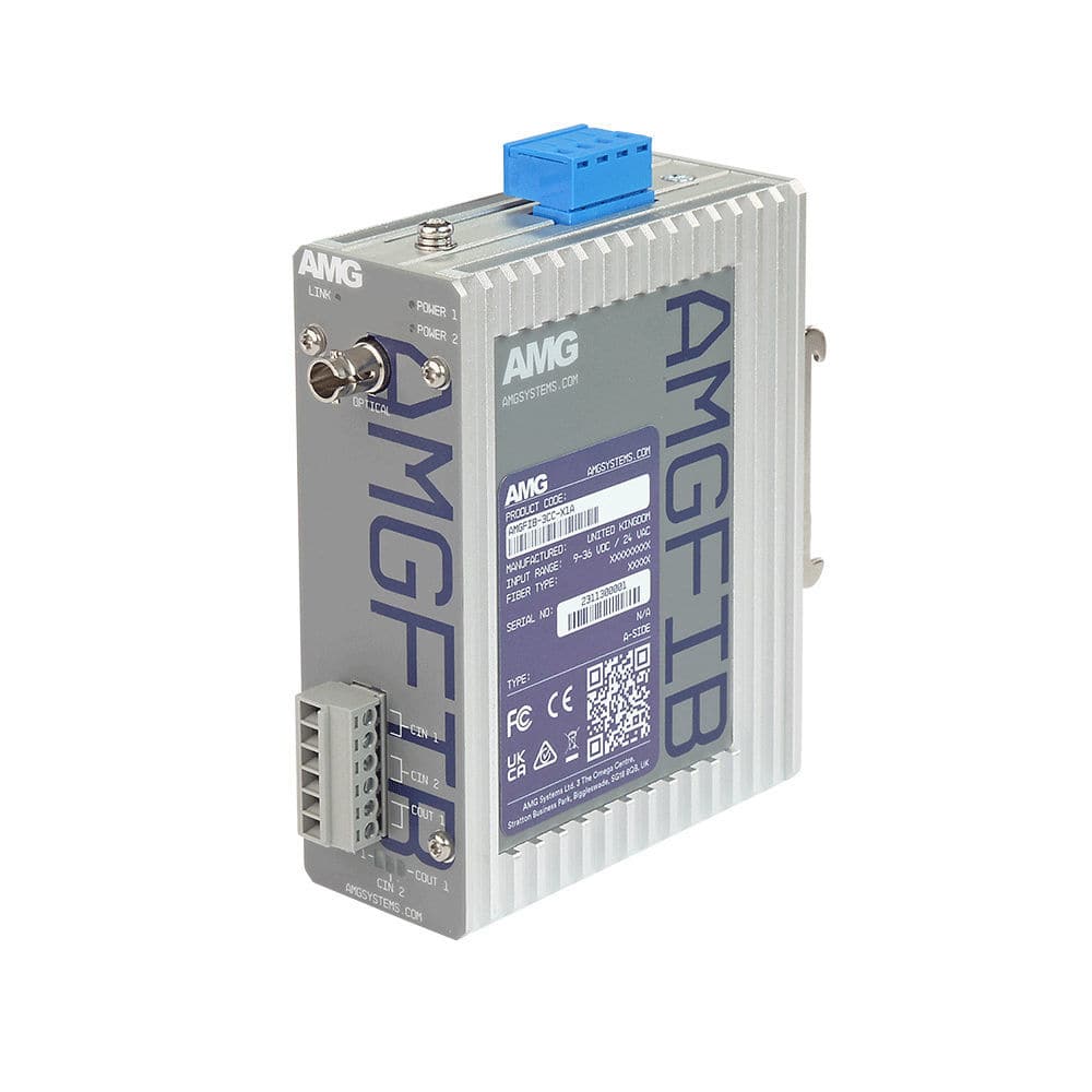Digital converter - AMGFIB-3CC-M1A - AMG Systems - DIN rail ...