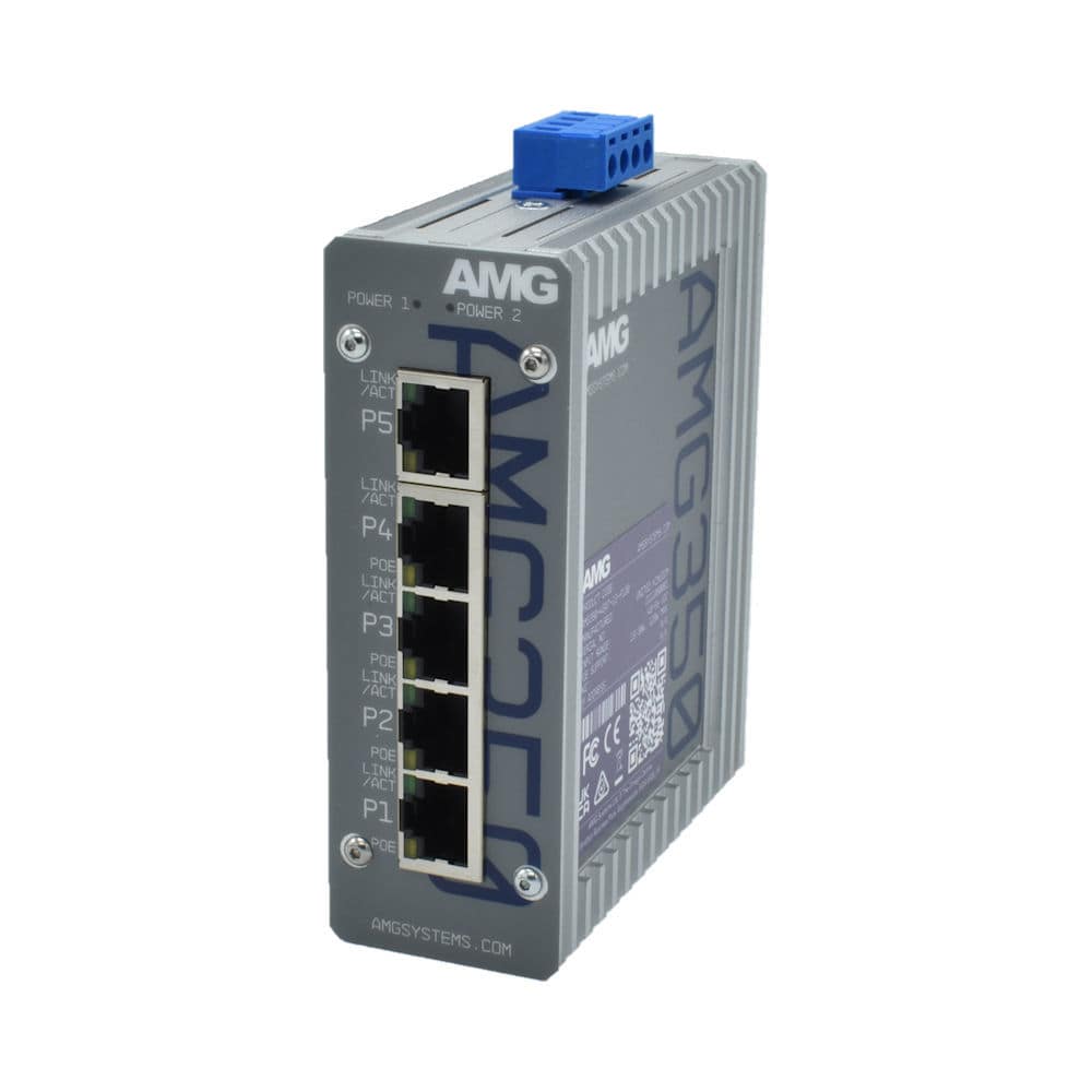 Unmanaged ethernet switch - AMG350-4GAT-1G-P120 - AMG Systems - 5 ports ...