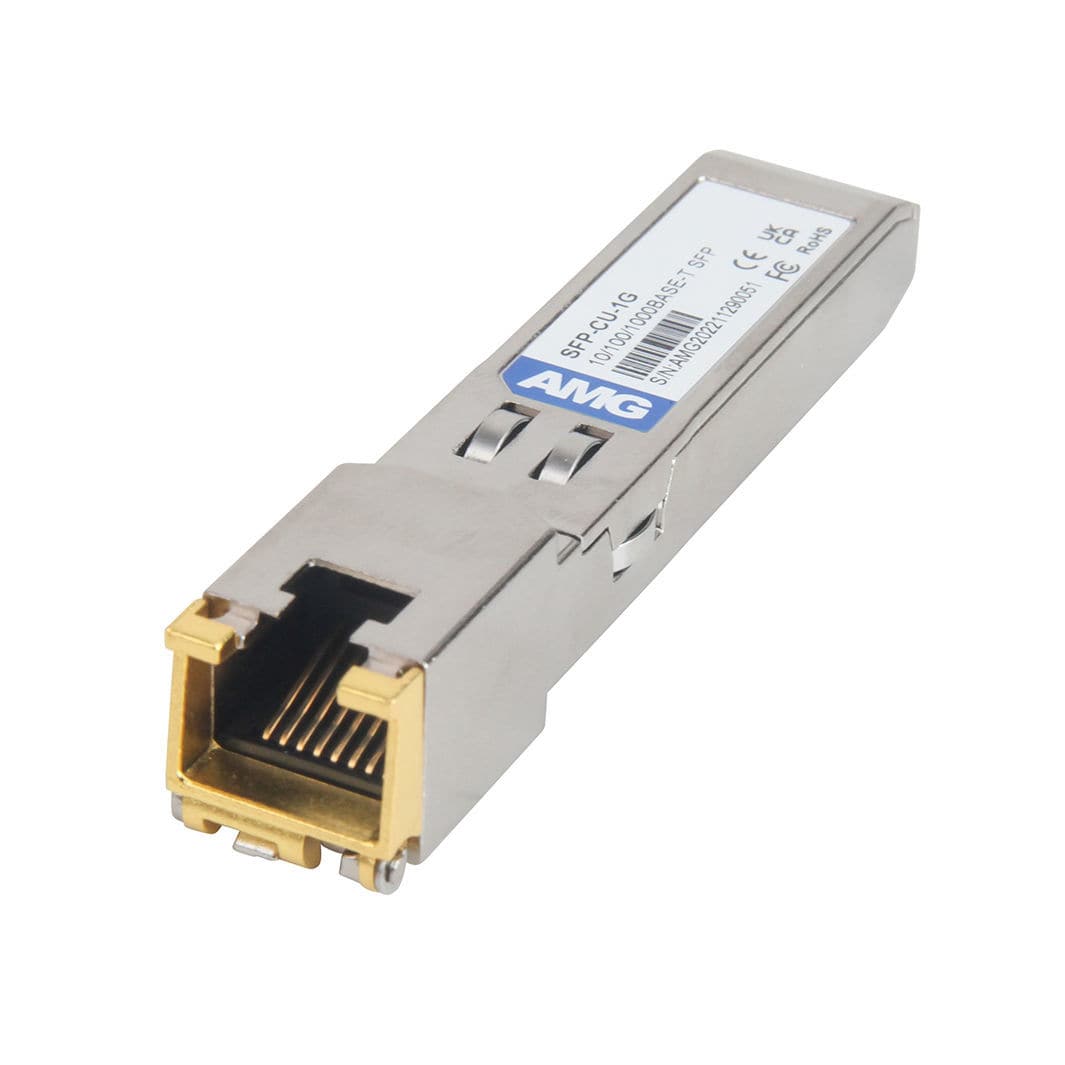 Ethernet transceiver - SFP-CU-1G - AMG Systems - monitoring / SFP / data