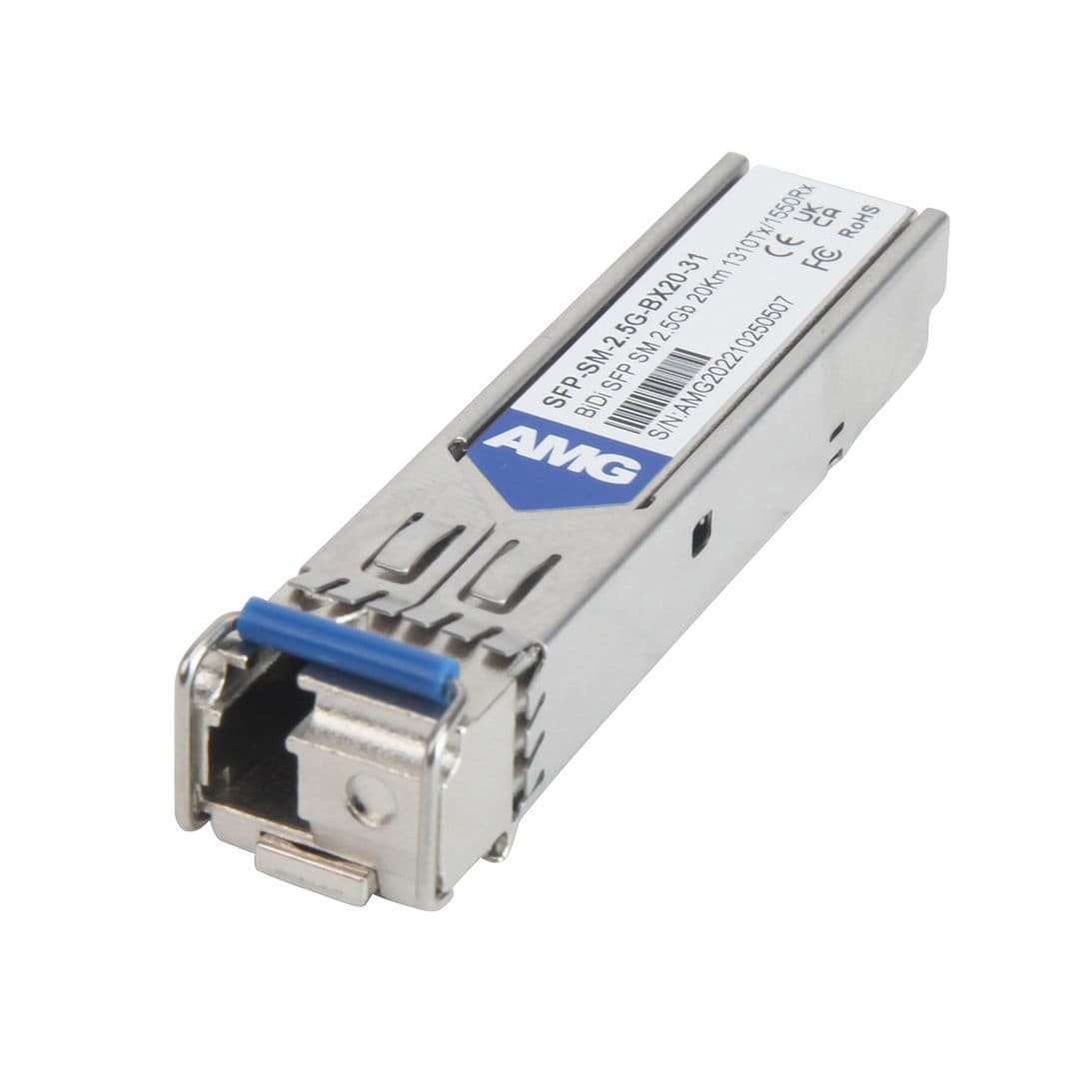 Ethernet transceiver - SFP-SM-2.5G-BX20-31 - AMG Systems - monitoring ...