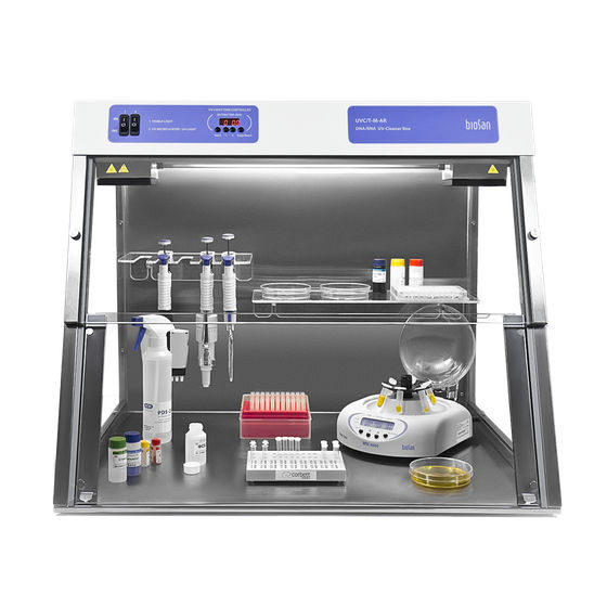 Laboratory workstation - UVC/T-M-AR - Biosan - automatic / bench-top