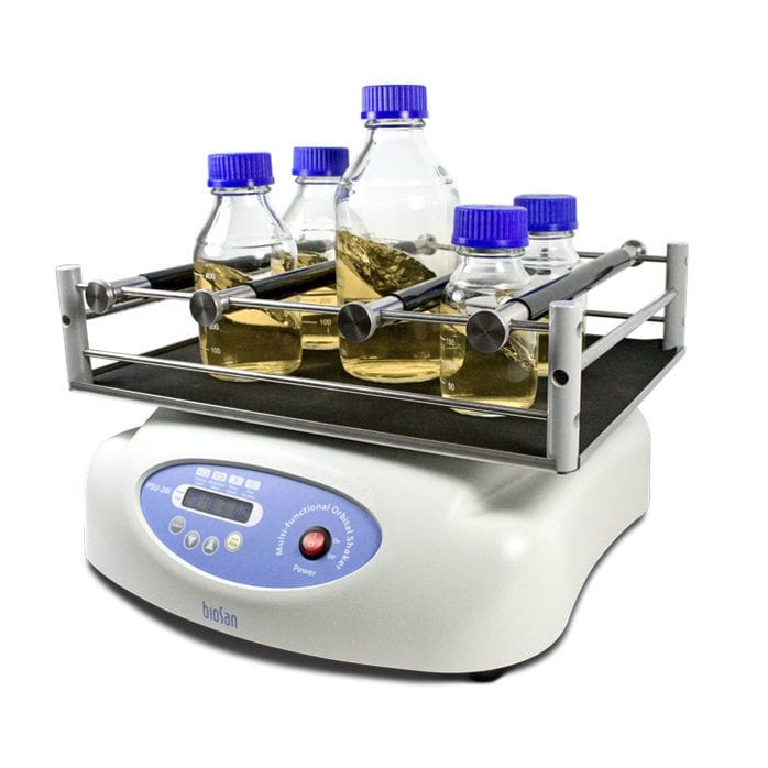 Orbital laboratory shaker - PSU-20i - Biosan - vibrating / digital ...