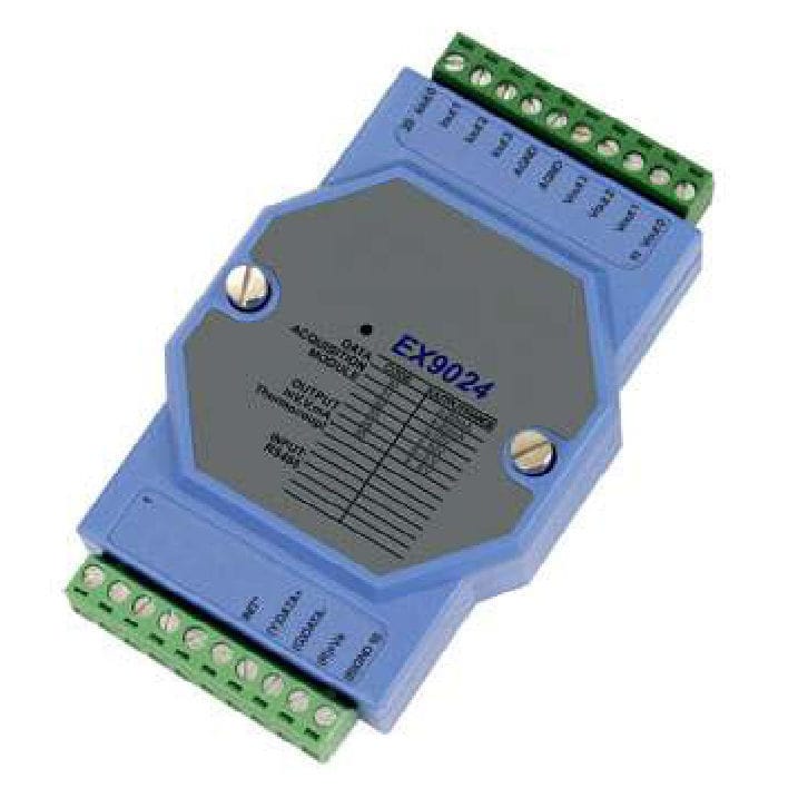 Analog I/O module - RT-EX-9024 - LOGICIO - RS-485 / Modbus / 4 analog ...