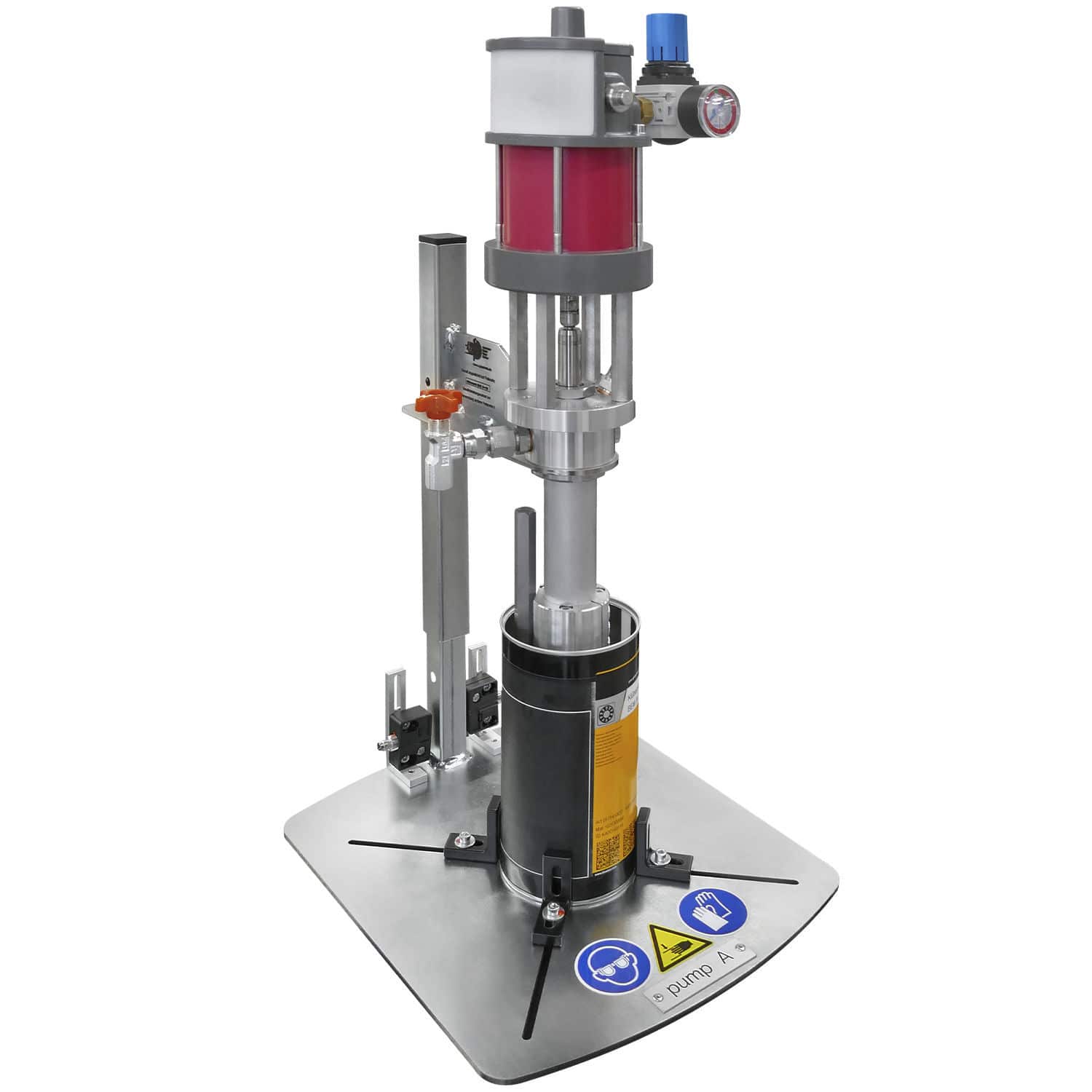 Barrel pump - FP001 - Dosier- und Prüftechnik GmbH - for lubricants ...