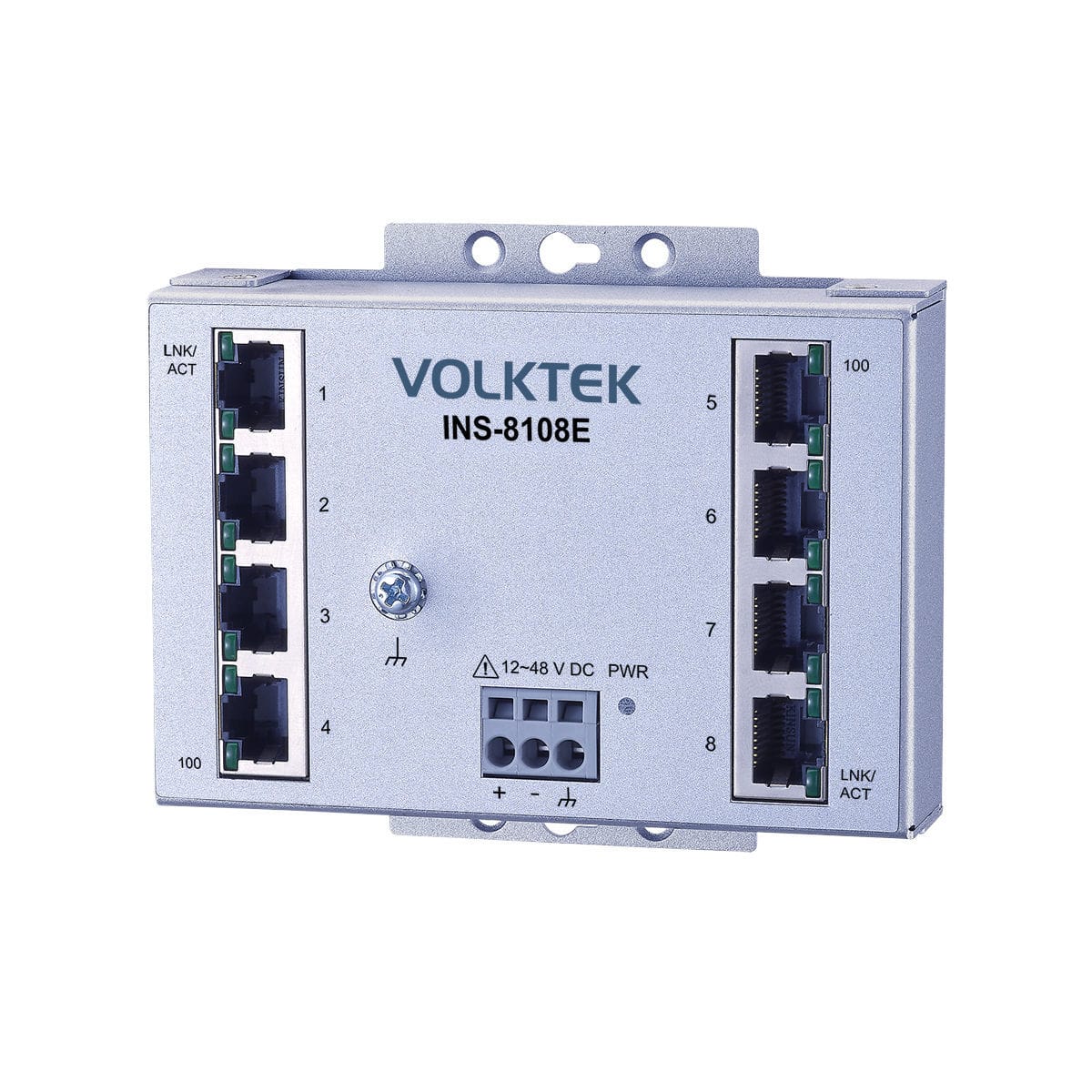 Unmanaged ethernet switch - INS-8108E - Volktek - 8 ports / ProfiNet ...