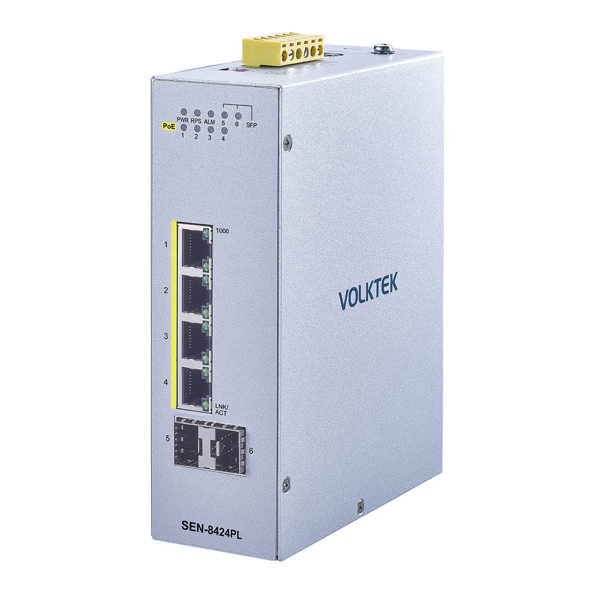 Managed Ethernet switch module - SEN-8424PL - Volktek - 4 ports / 2 ...