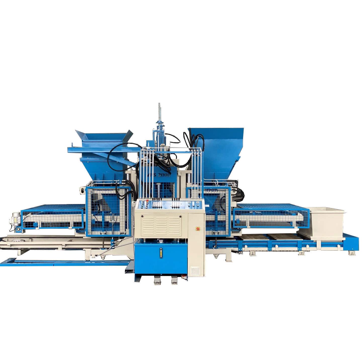 Concrete block making machine - VPS-2000 - METALIKA - semi-automatic ...