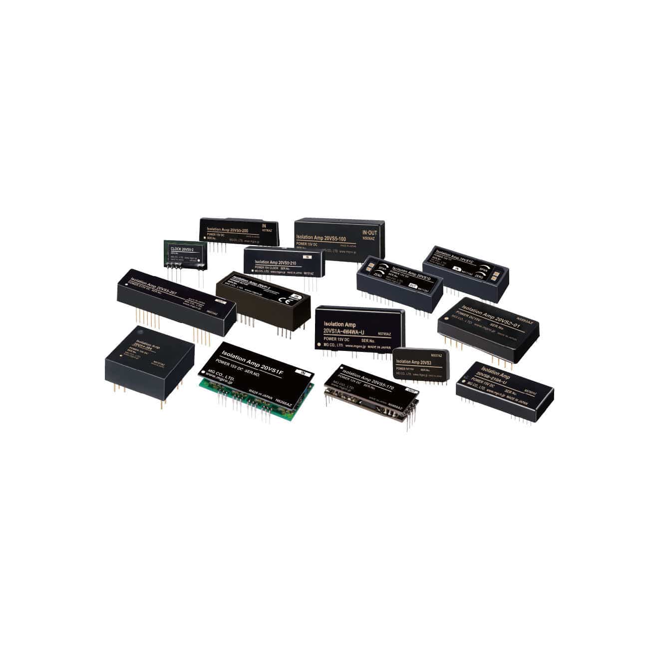 Signal amplifier - 20 series - MG Co., Ltd. - power / acquisition ...